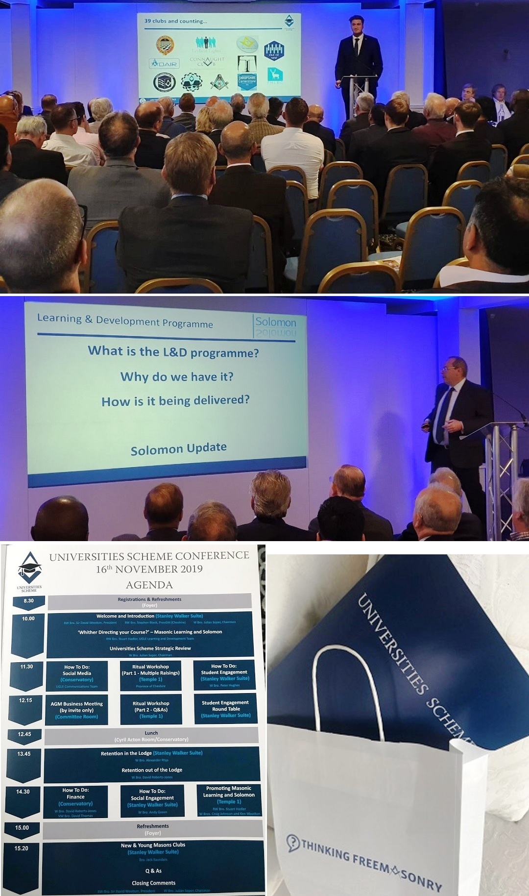 2019 Universities Scheme Conference in Chester is a roaring success ...
