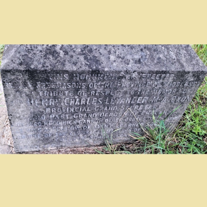 A Monument to a Middlesex Mason | Provincial Grand Lodge of Middlesex